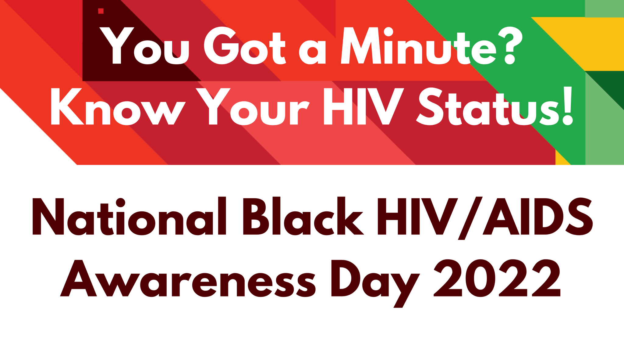 National Black HIV/AIDS Awareness Day