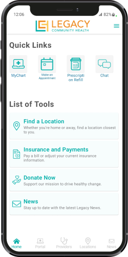 Online Health Services | Legacy Community Health