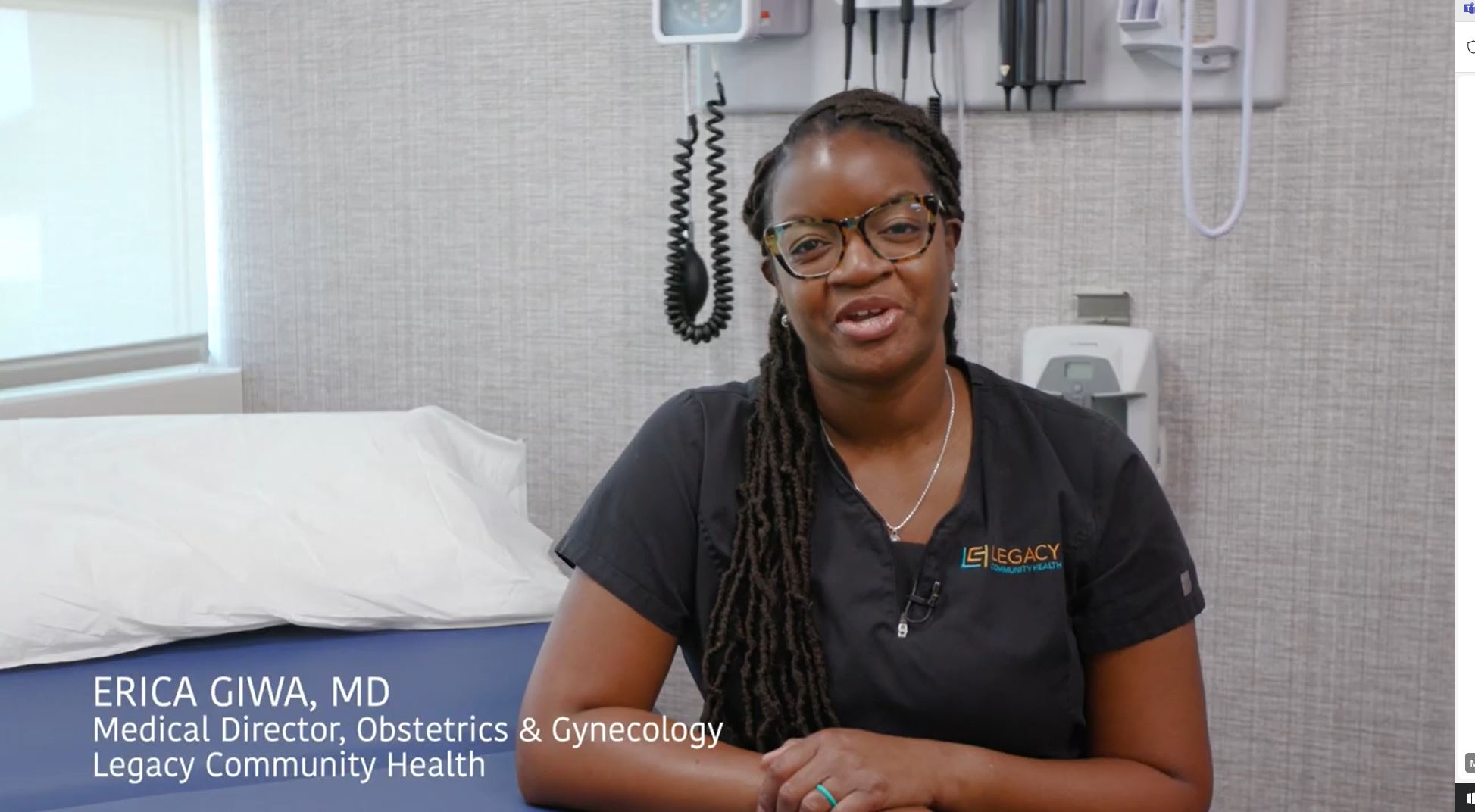 Dr. Erica Giwa, Medical Director, Obstetrics & Gynecology